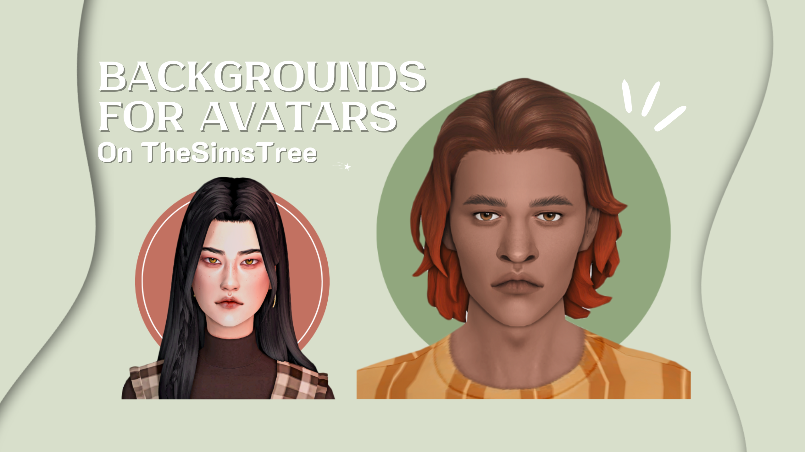 Custom backgrounds for your TheSimsTree avatars | TheSimsTree