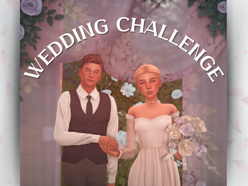 Wedding Challenge animation by TheSimsTree | TheSimsTree